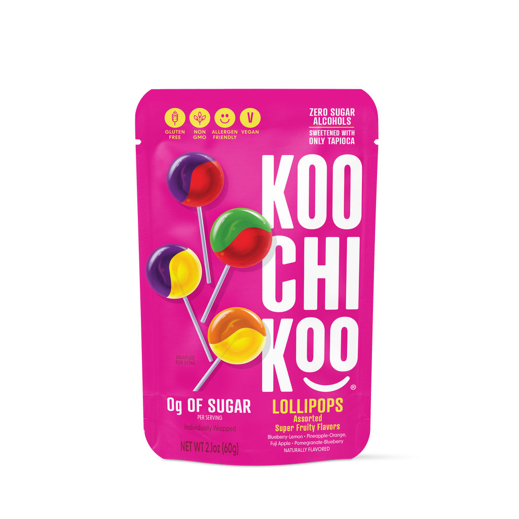 Koochikoo Organic, Sugar-Free Lollipops Pouch (10 pc)